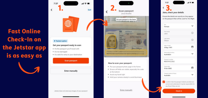 Jetstar customers can take off faster with new passport scanning app ...