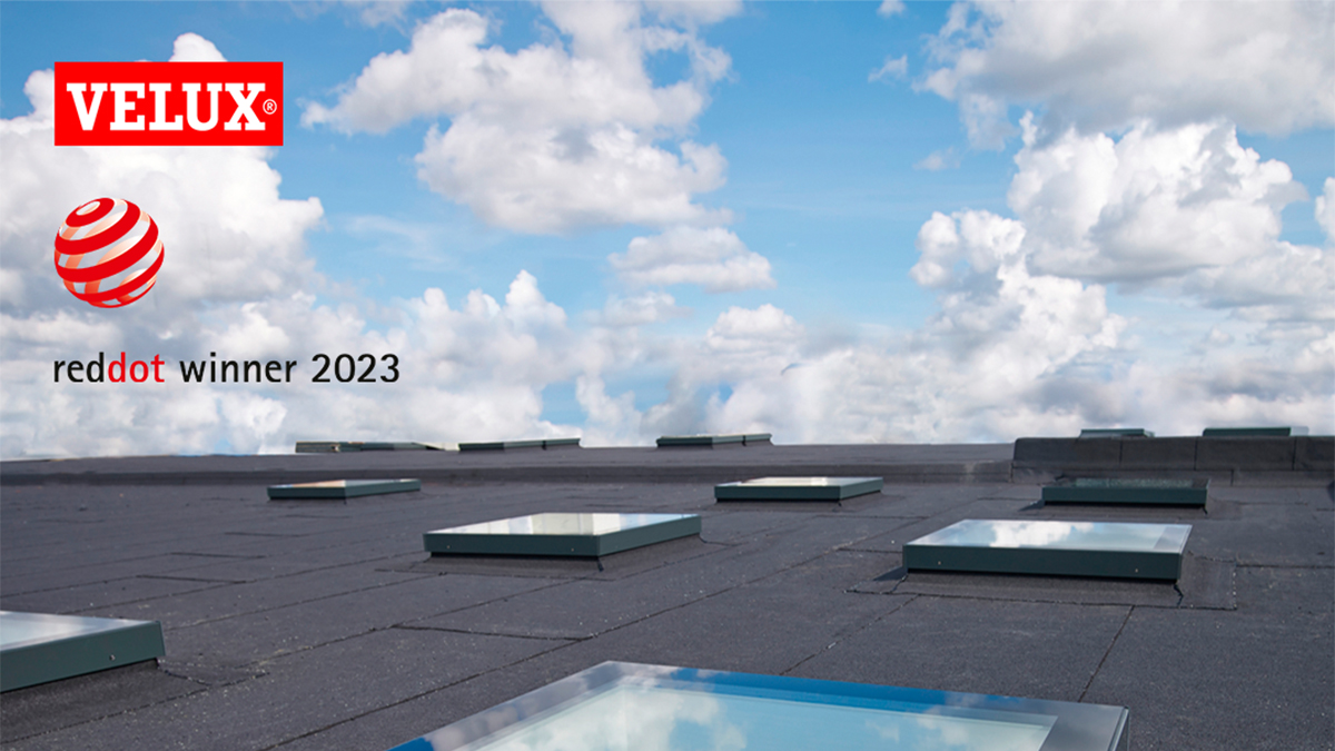 VELUX Modular Rooflights win Red Dot product design award