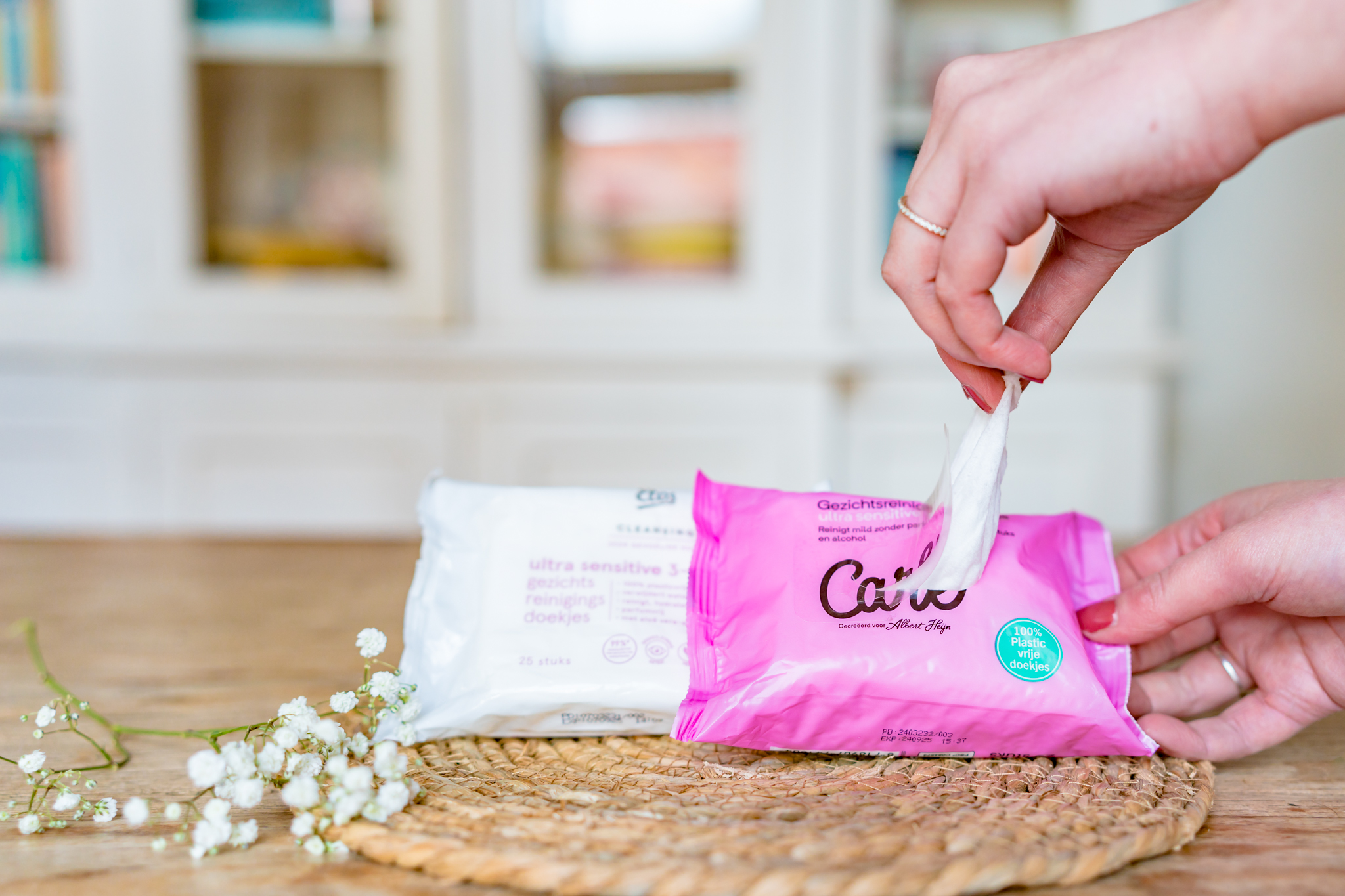 Alle vochtige doekjes van Albert Heijn en Etos plasticvrij