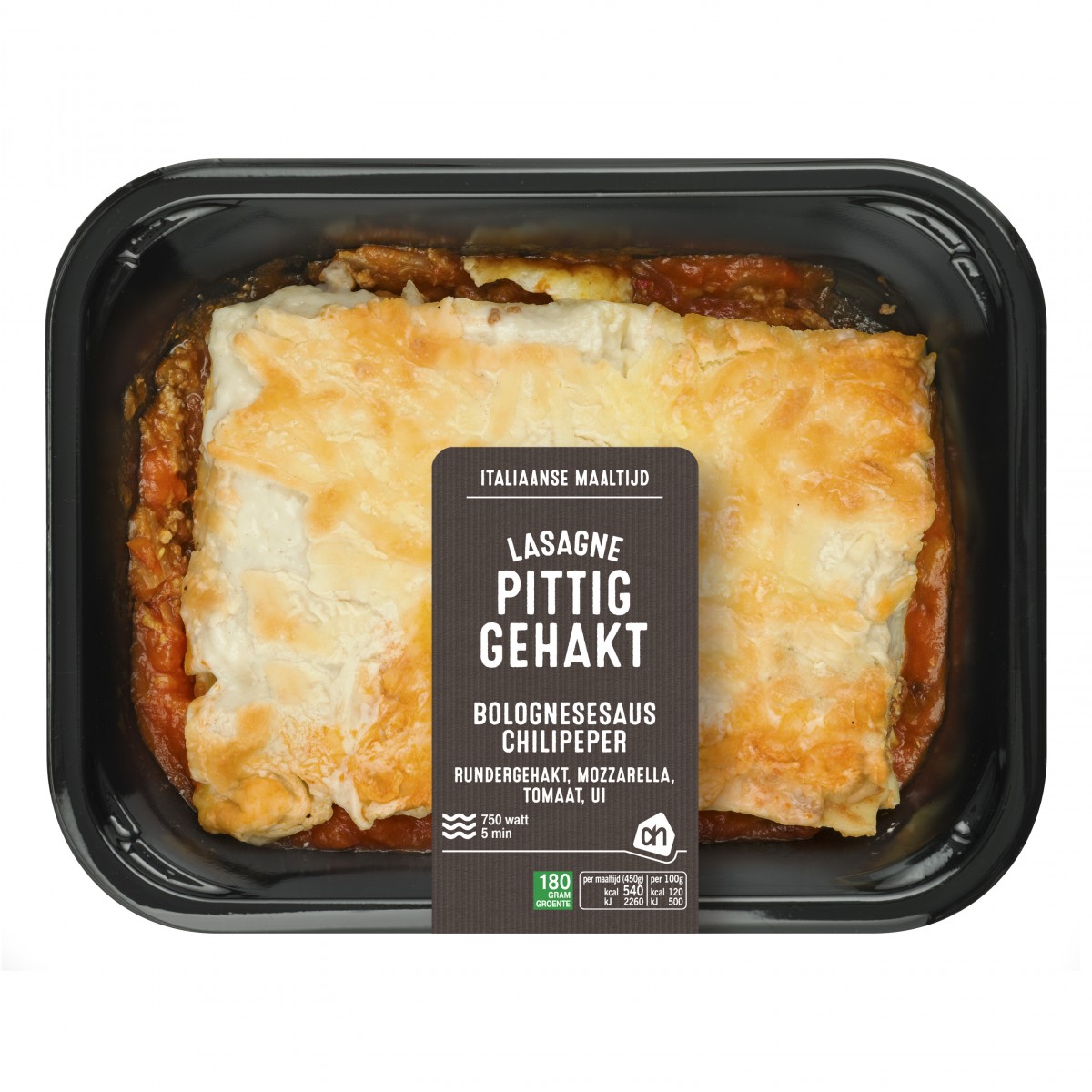 AH lasagne pittig gehakt