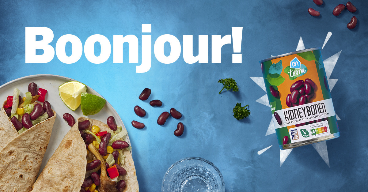 Bonen en peulvruchten in de spotlights bij Albert Heijn