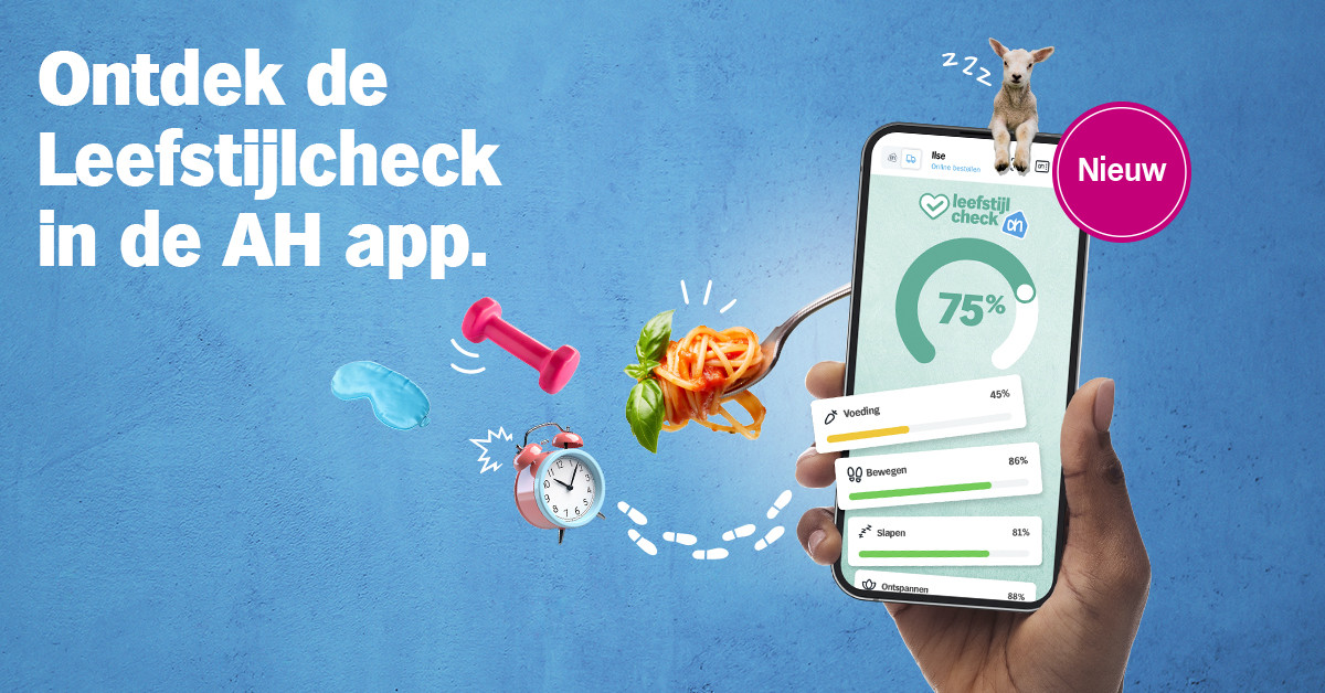 Albert Heijn introduceert AH Leefstijlcheck