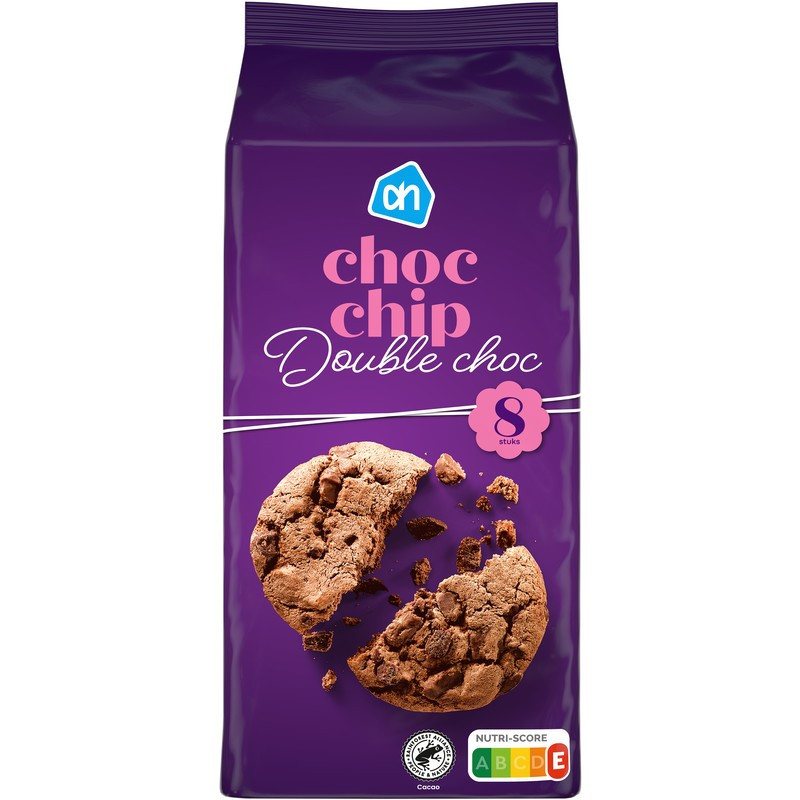 Belangrijke veiligheidswaarschuwing: AH choc chip; Double Choc, Red ...