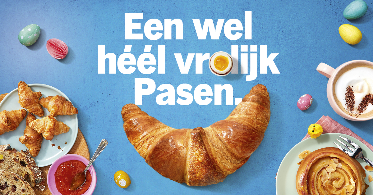Een wel héél vrolijk Pasen bij Albert Heijn: