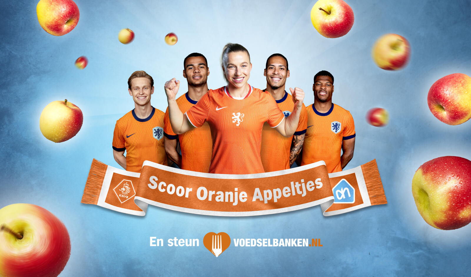 Gezonde start met Oranje Appeltjes van Albert Heijn en KNVB: voor thuis ...