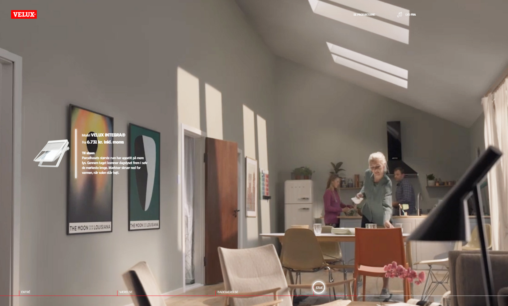 Umwelt bygger interaktivt parcelhus for VELUX Danmark