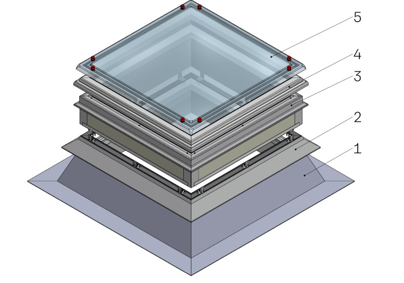 Velux mit neuem Rollladen und Schwingfenster für kabelgebundene ...