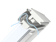 Nieuwe regelbare ventilatie-unit VENTIL+ voor VELUX dakramen