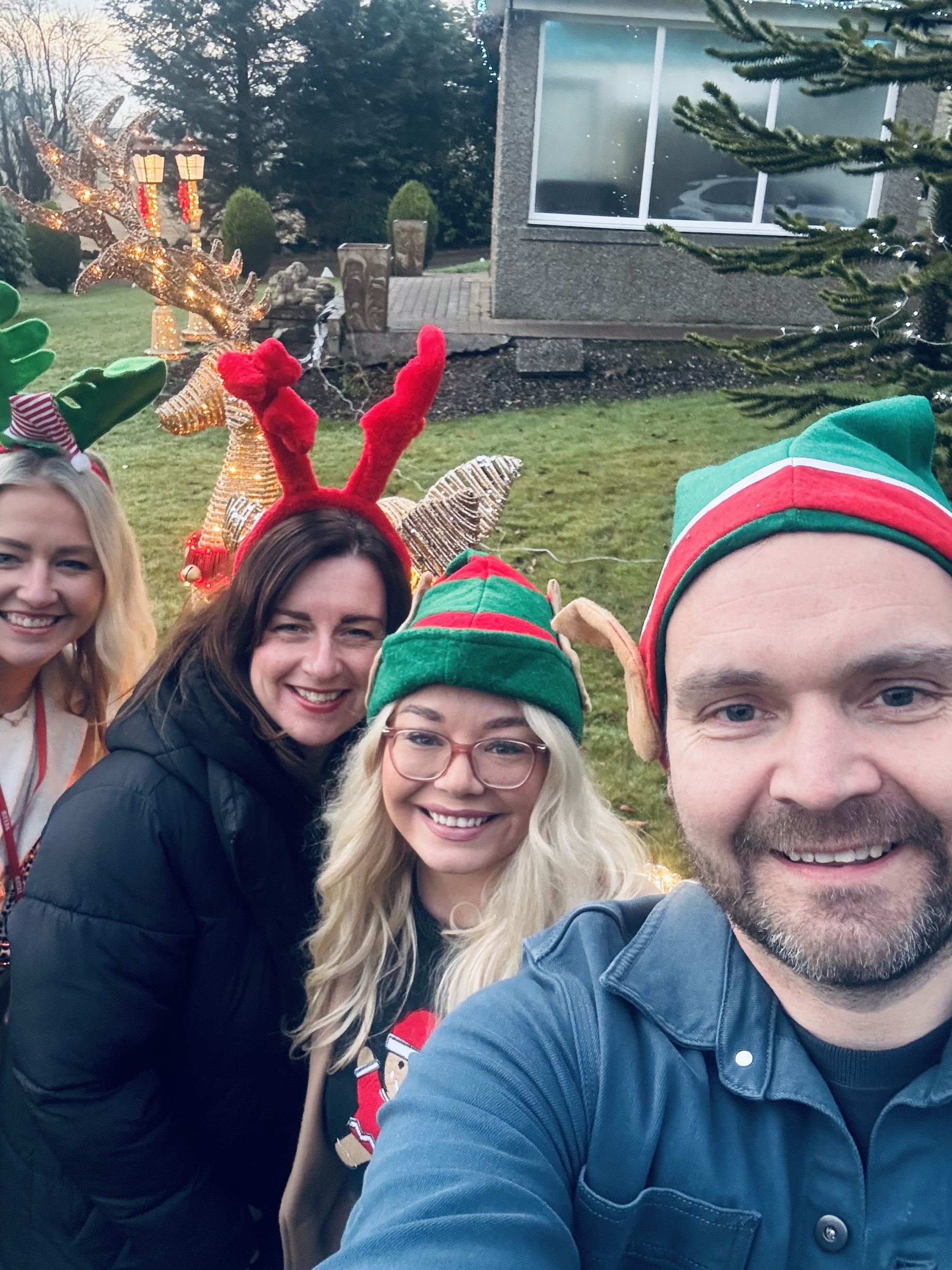 VELUX staff donate to Fife care homes