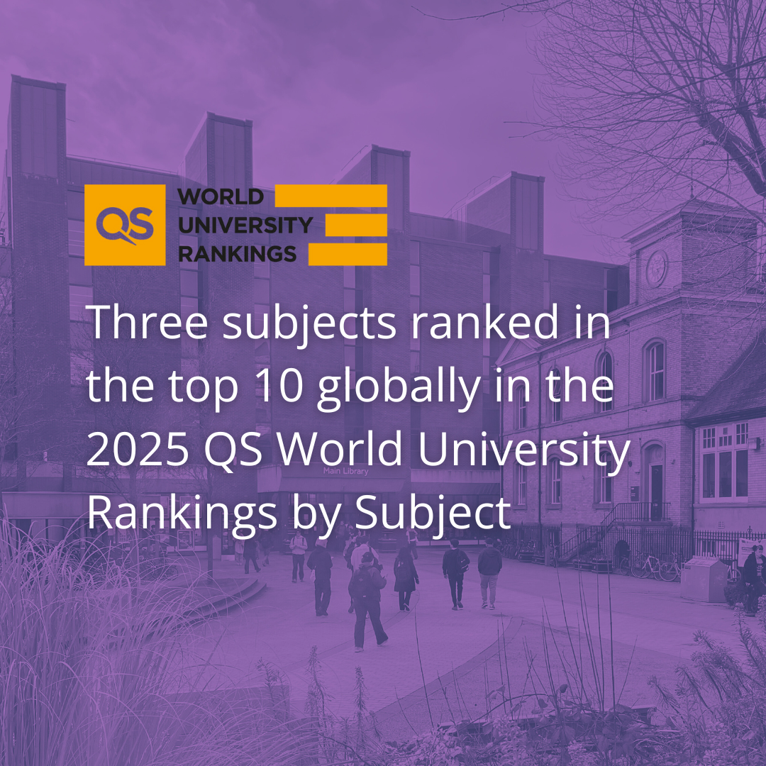The University of Manchester maintains strong global standing in QS Subject Rankings despite ...