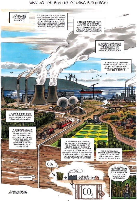 Bioenergy gets graphic with new illustrated guide to the subject