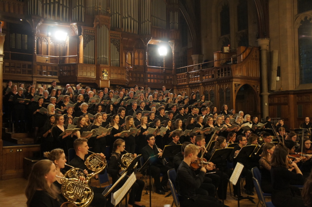 University Chorus stay active through online music-making and rehearsals