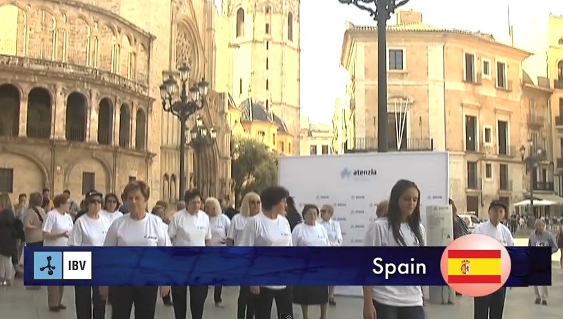 WATCH: Europe in union to make falls prevention flash mob video