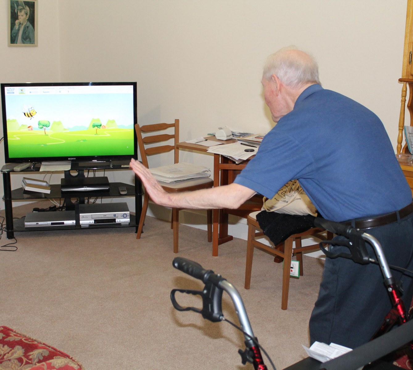 Positive results published on fall prevention app