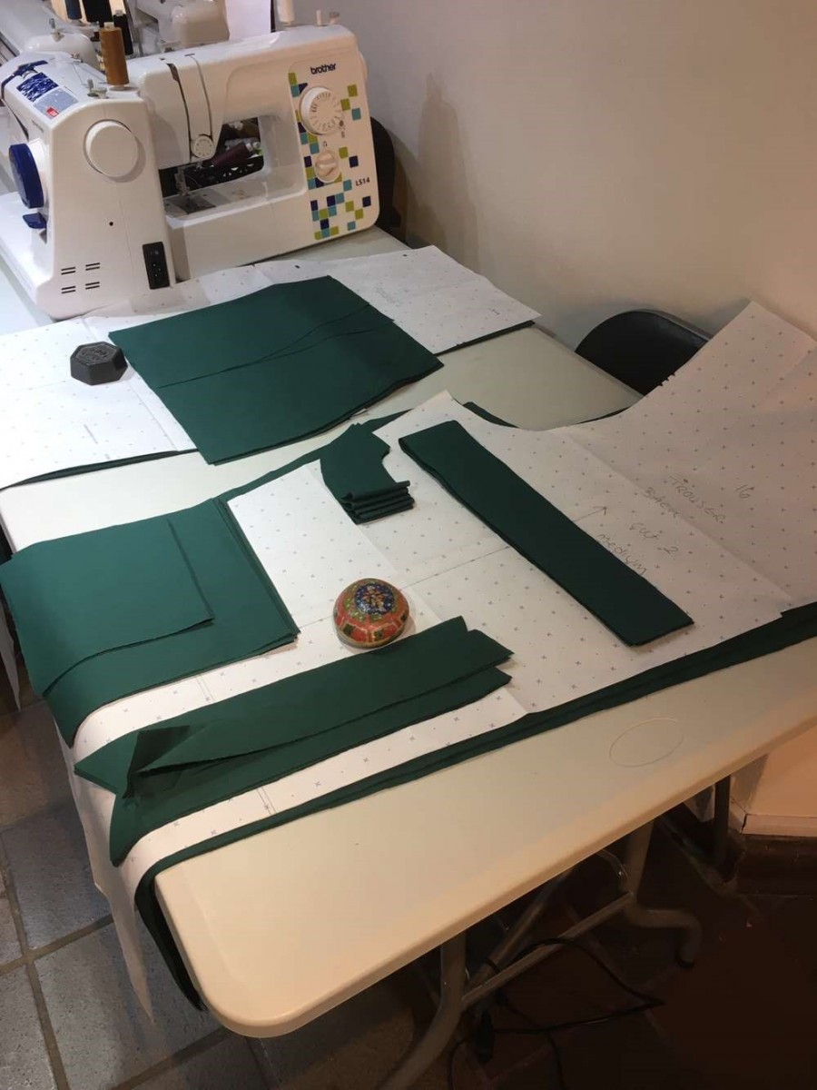 Pattern Cutting in Process