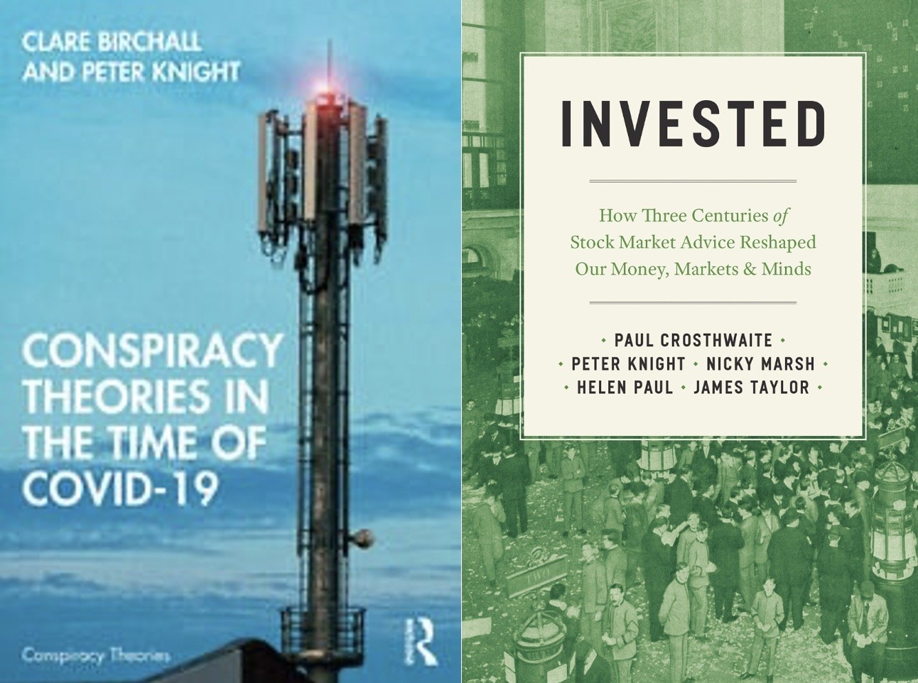 Prof Peter Knight celebrates double publication