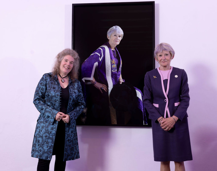 Portrait of Professor Dame Nancy Rothwell unveiled at the Whitworth ...