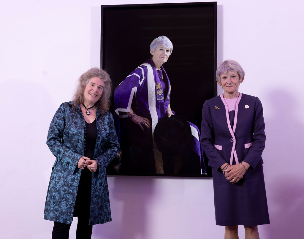 Portrait of Professor Dame Nancy Rothwell unveiled at the Whitworth ...