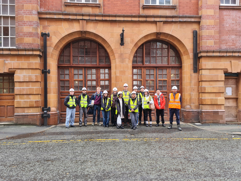 BA Architecture field trip to London Road Fire Station