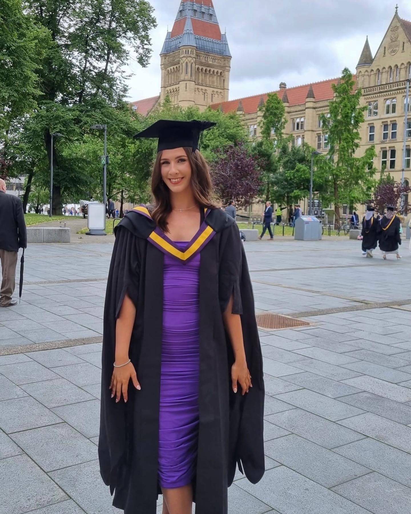 Medical Biochemistry student graduates with Honours after suffering stroke