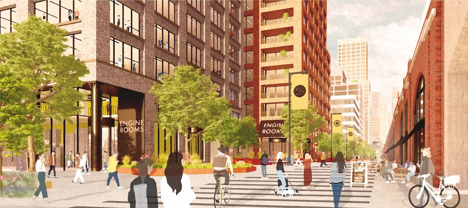 £1.7bn innovation district and neighbourhood in Manchester opens its ...