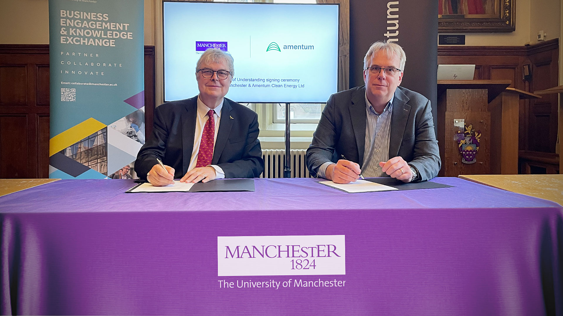 The University of Manchester and Amentum expand strategic partnership ...