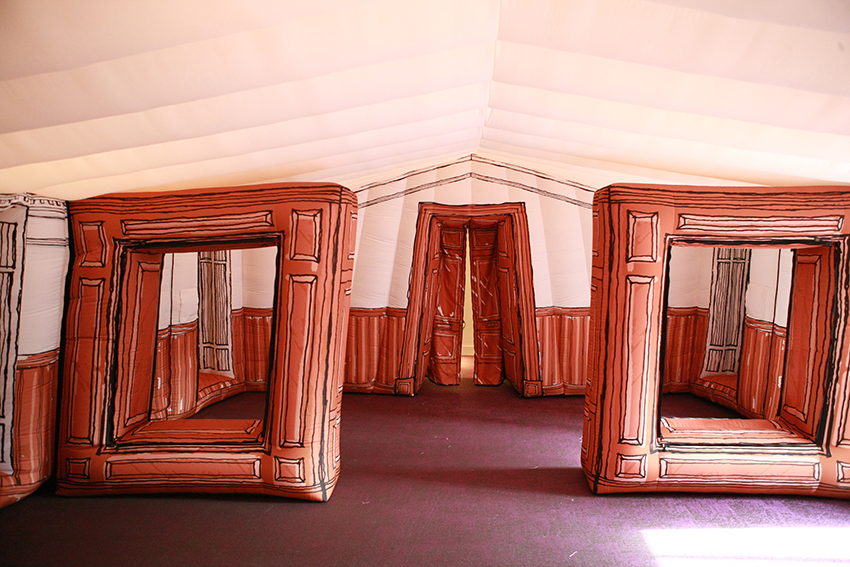 Manchester Museum launches UK’s first inflatable museum