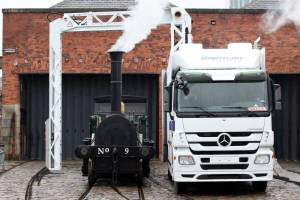 Steam train X-rayed for first time