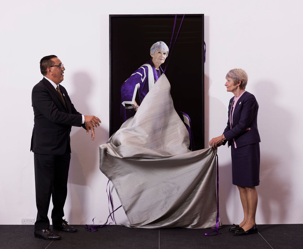 Portrait of Professor Dame Nancy Rothwell unveiled at the Whitworth ...