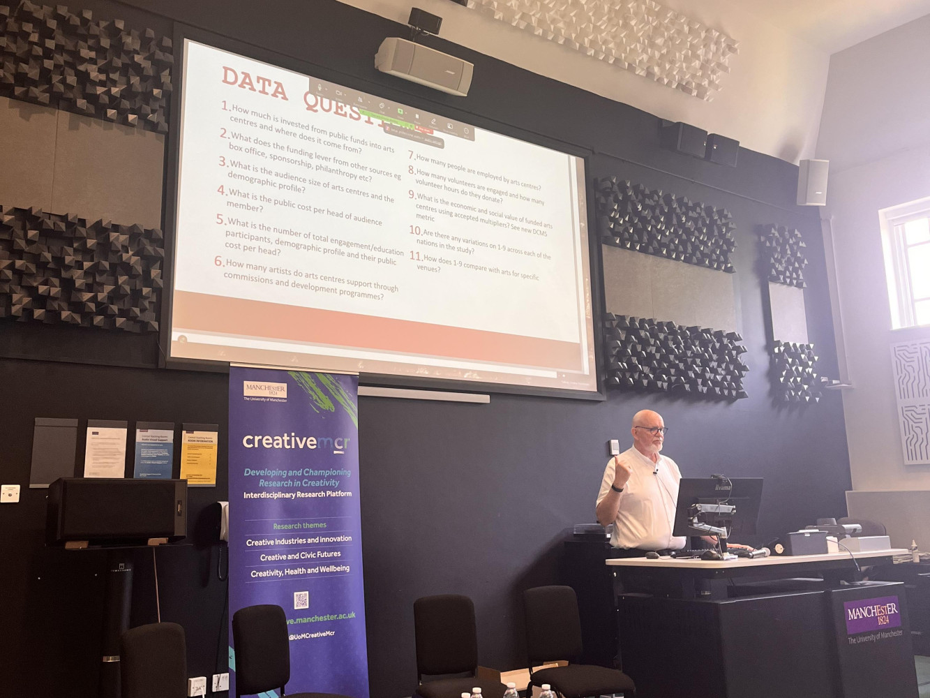 Future Arts Centres: Inaugural event with Dave Moutrey