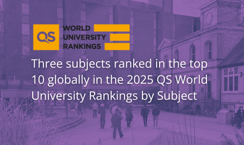 The University of Manchester maintains strong global standing in QS Subject Rankings despite ...