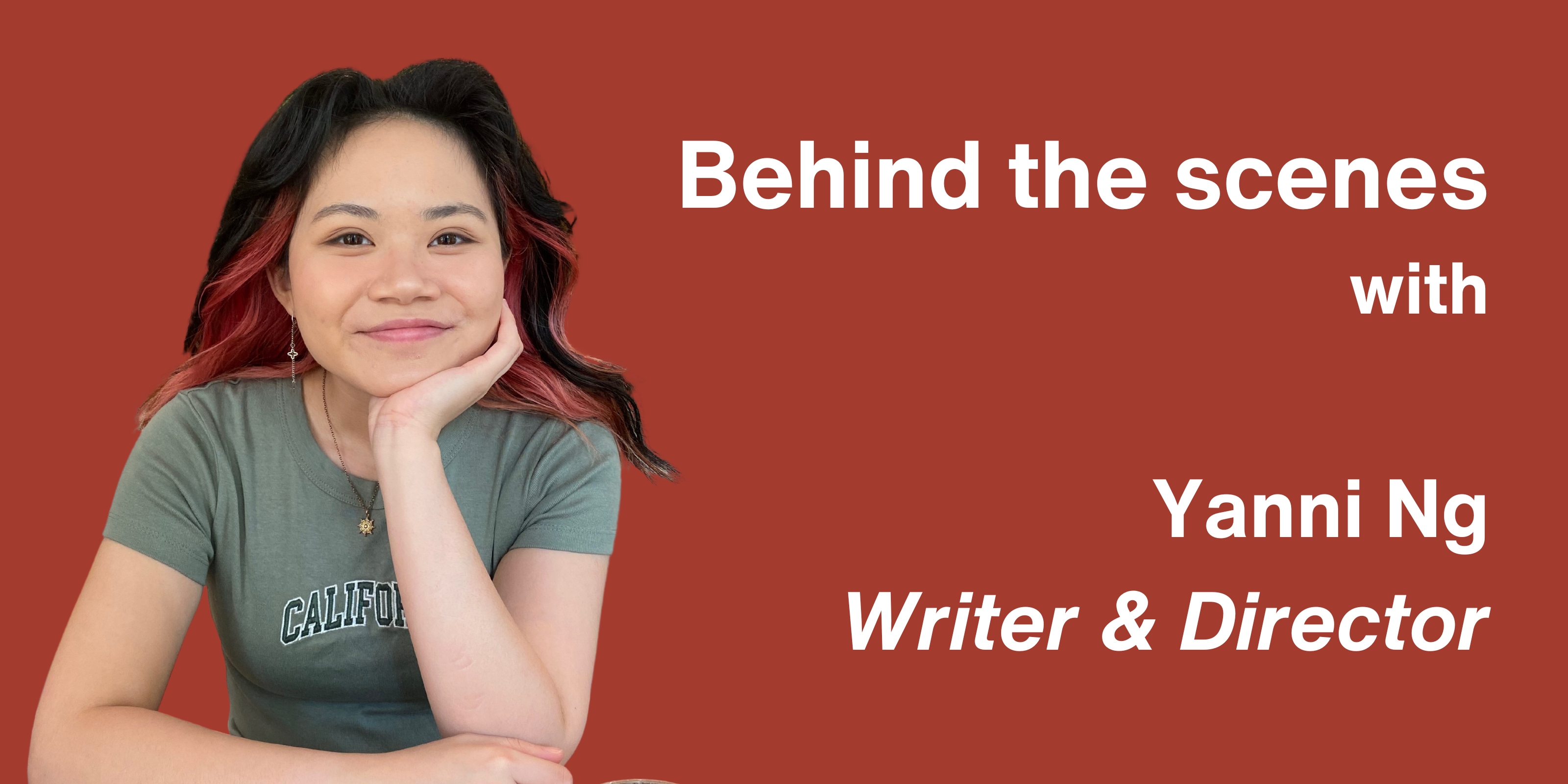 Behind the scenes with Yanni Ng