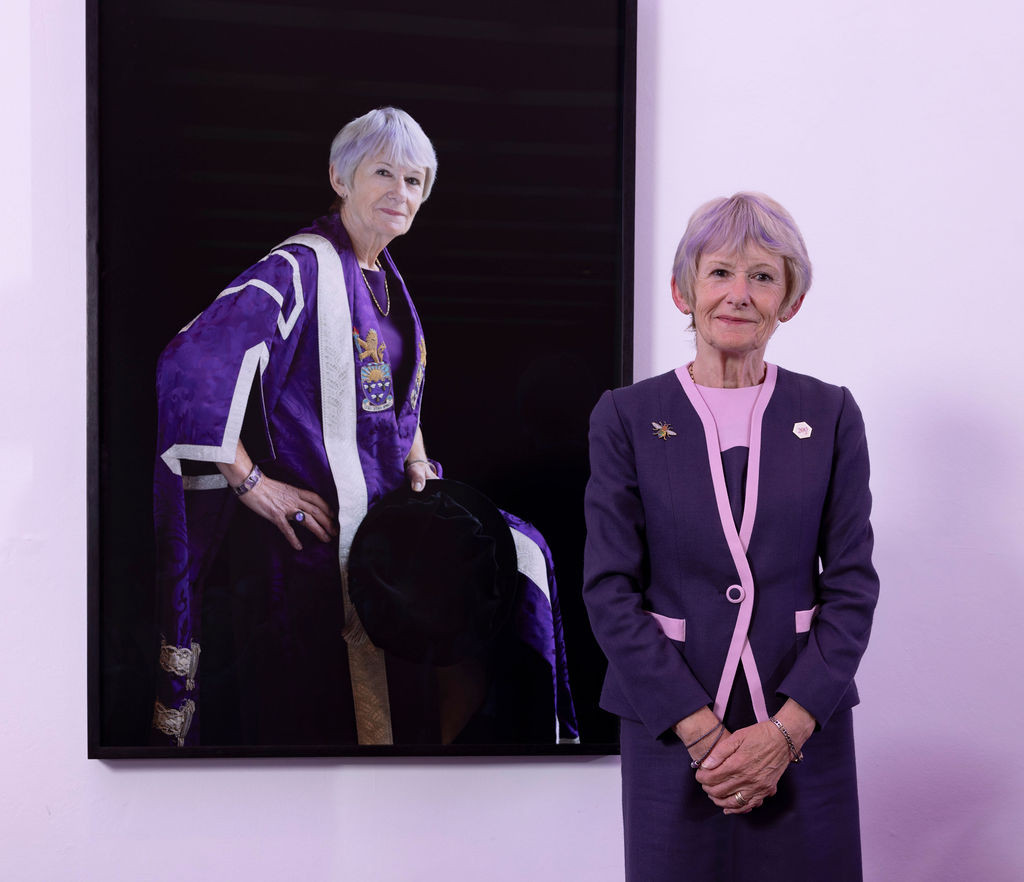 Portrait of Professor Dame Nancy Rothwell unveiled at the Whitworth ...