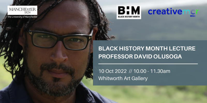 Black History Month Lecture with Professor David Olusoga OBE