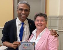 Professor Angie Wilson receives APSA Distinguished Career Service Award
