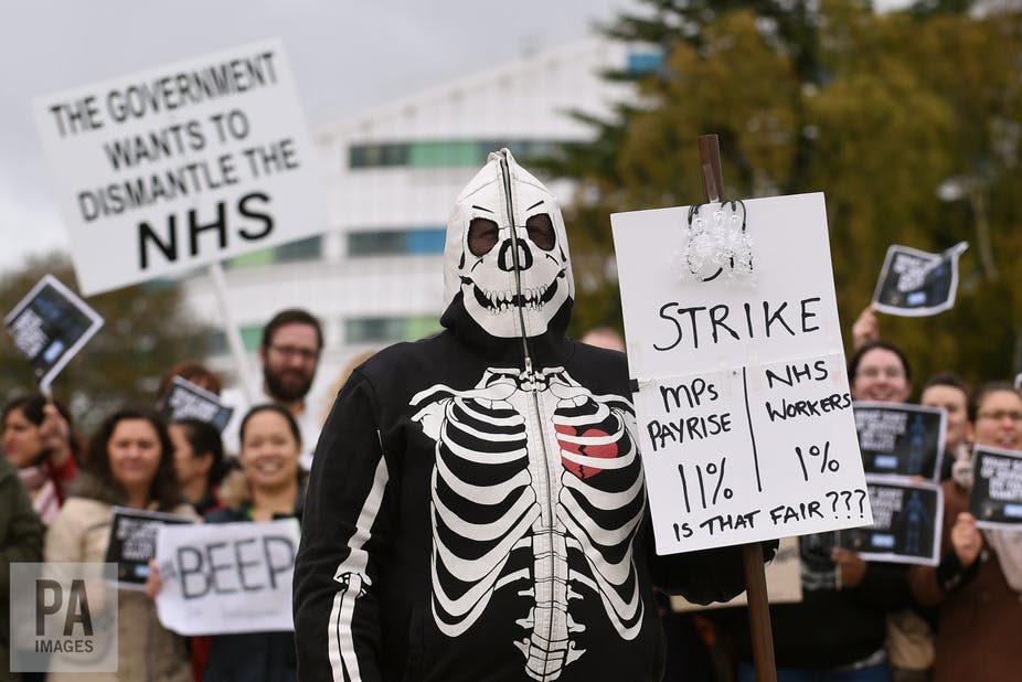 New styles of strikes and protest are emerging in the UK