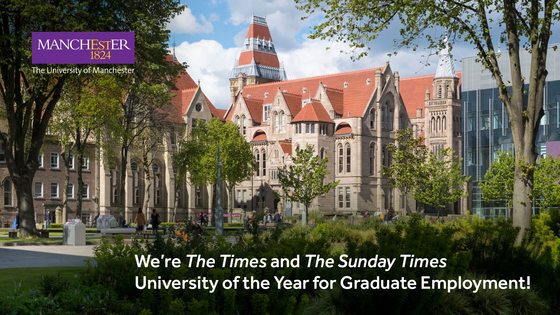 Manchester named top UK university for graduate employability