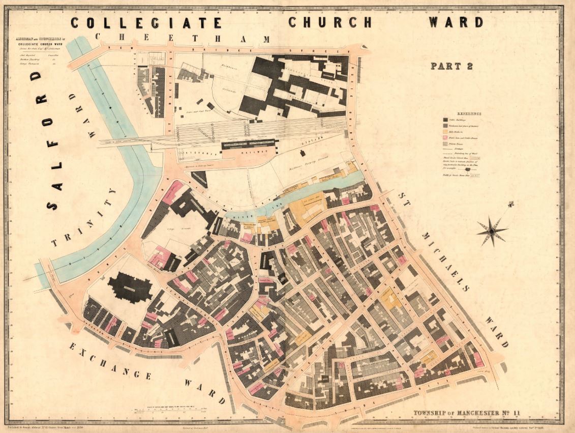 Book reveals exquisite and detailed map of Victorian Manchester