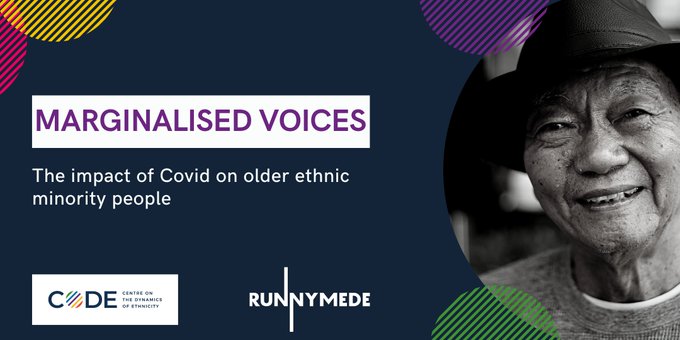 Older people from ethnic minorities hard hit by pandemic and lockdown