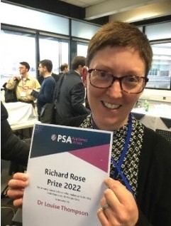 WJM Mackenzie and Richard Rose Prize Winners