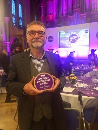 Professor Tony Redmond receives Special Lifetime Achievement Award