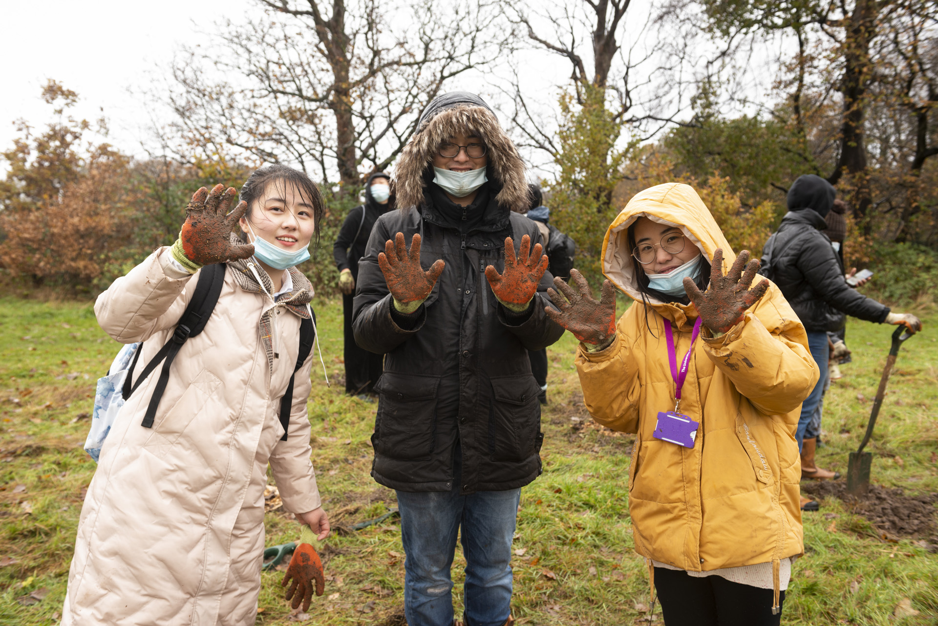Manchester students plant over 100 trees to help fight climate crisis