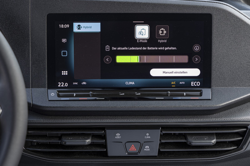 Volkswagen Caddy Kombi nu als plug-in hybride met 122 km actieradius