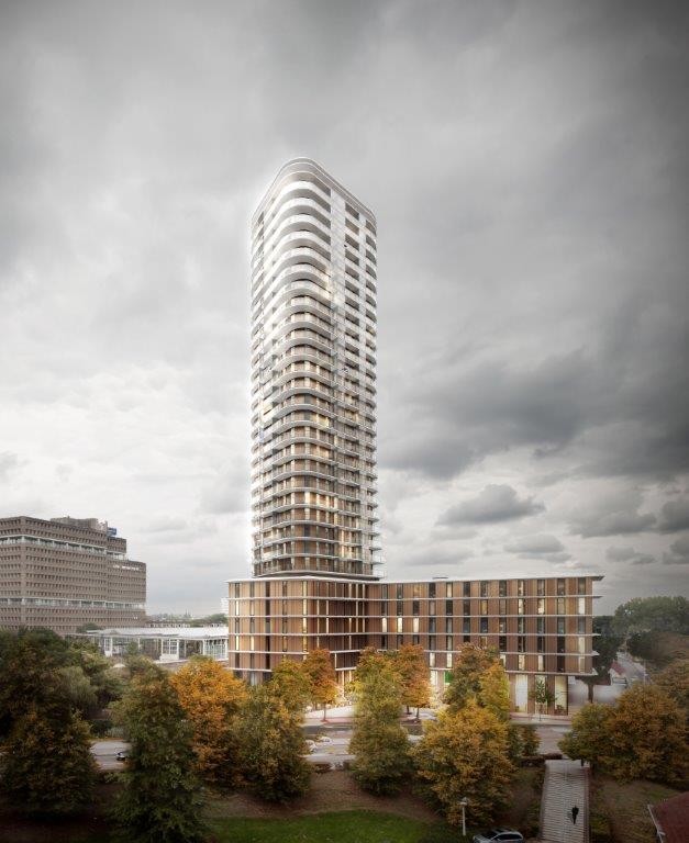 Vesteda en Provast tekenen turnkeyovereenkomst appartementen Amsteltower