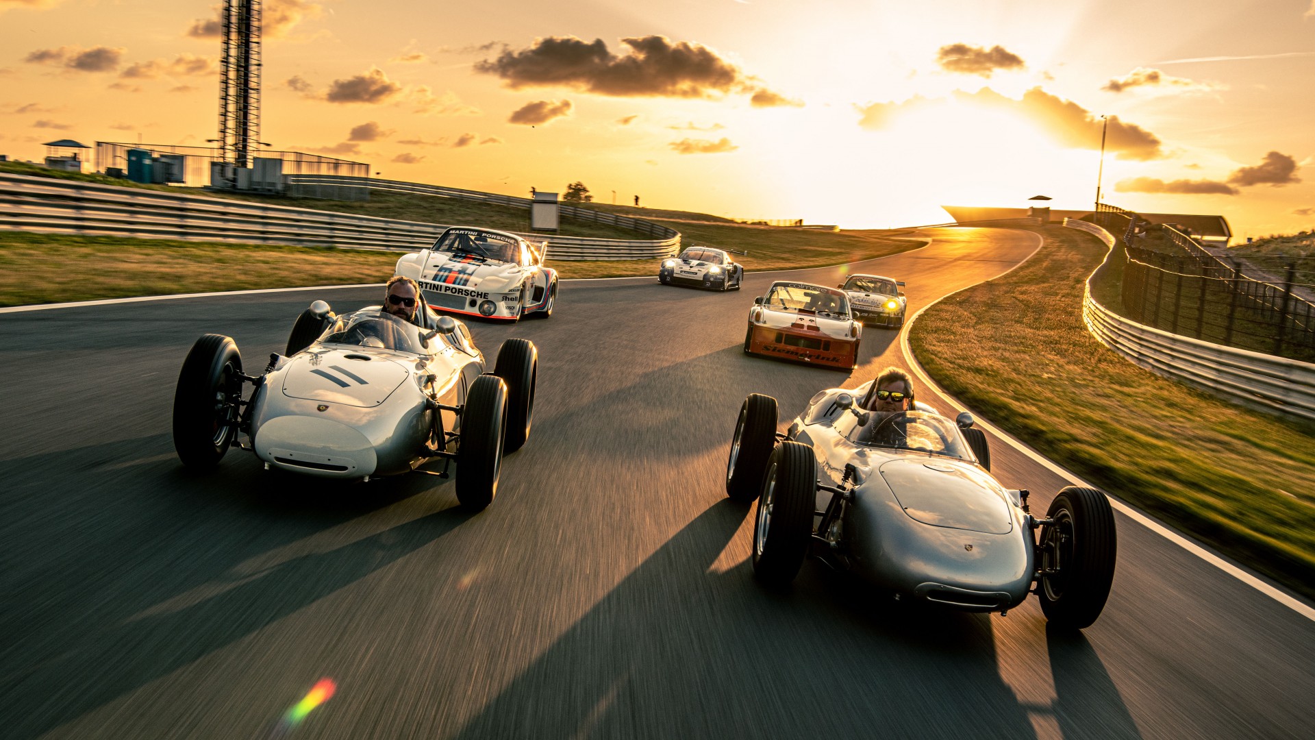 [SFEERIMPRESSIE] Porsche maakt zich op voor Historic Grand Prix