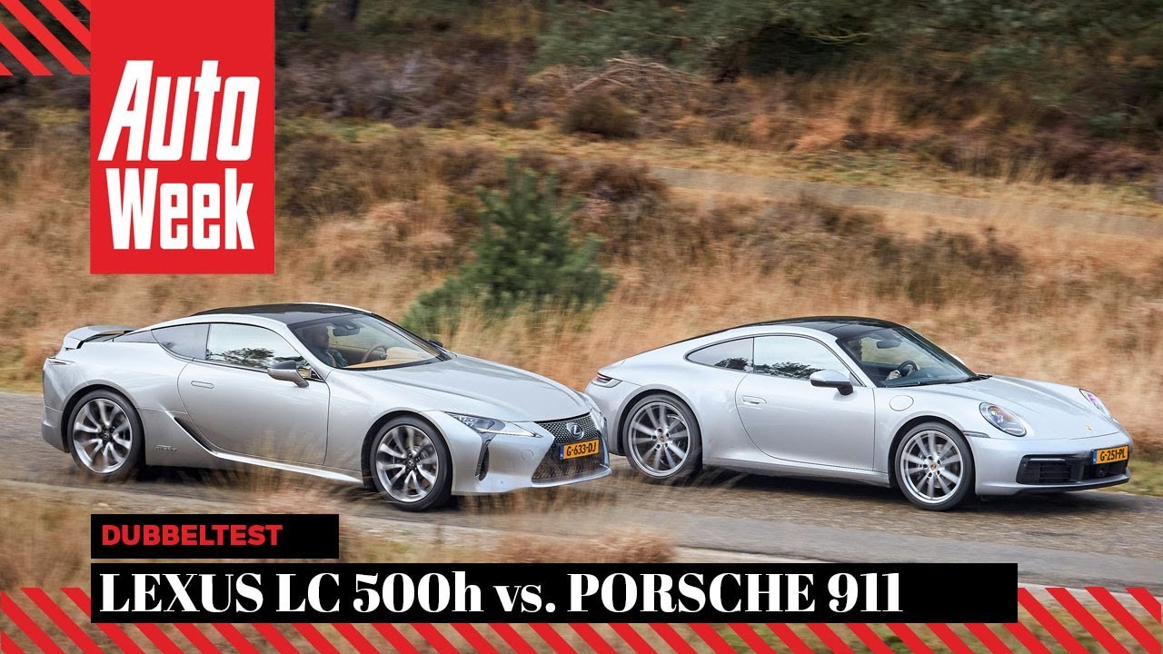 [VIDEO] AutoWeek test Porsche 911 Carrera vs. Lexus LC 500h