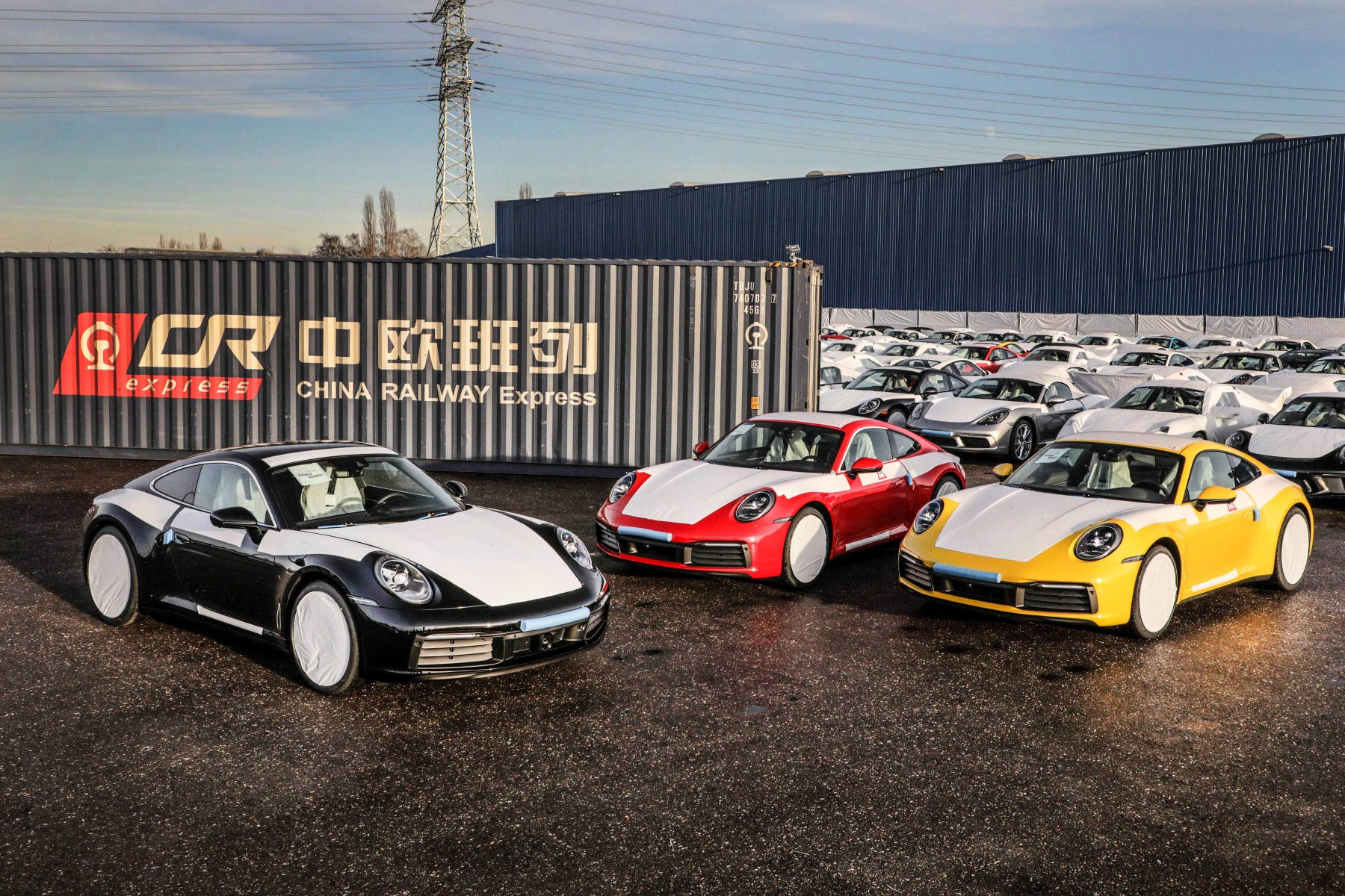 Porsche op rails in China
