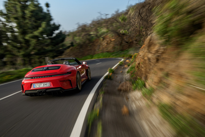 Open rijplezier in de nieuwe Porsche 911 GT3 S/C