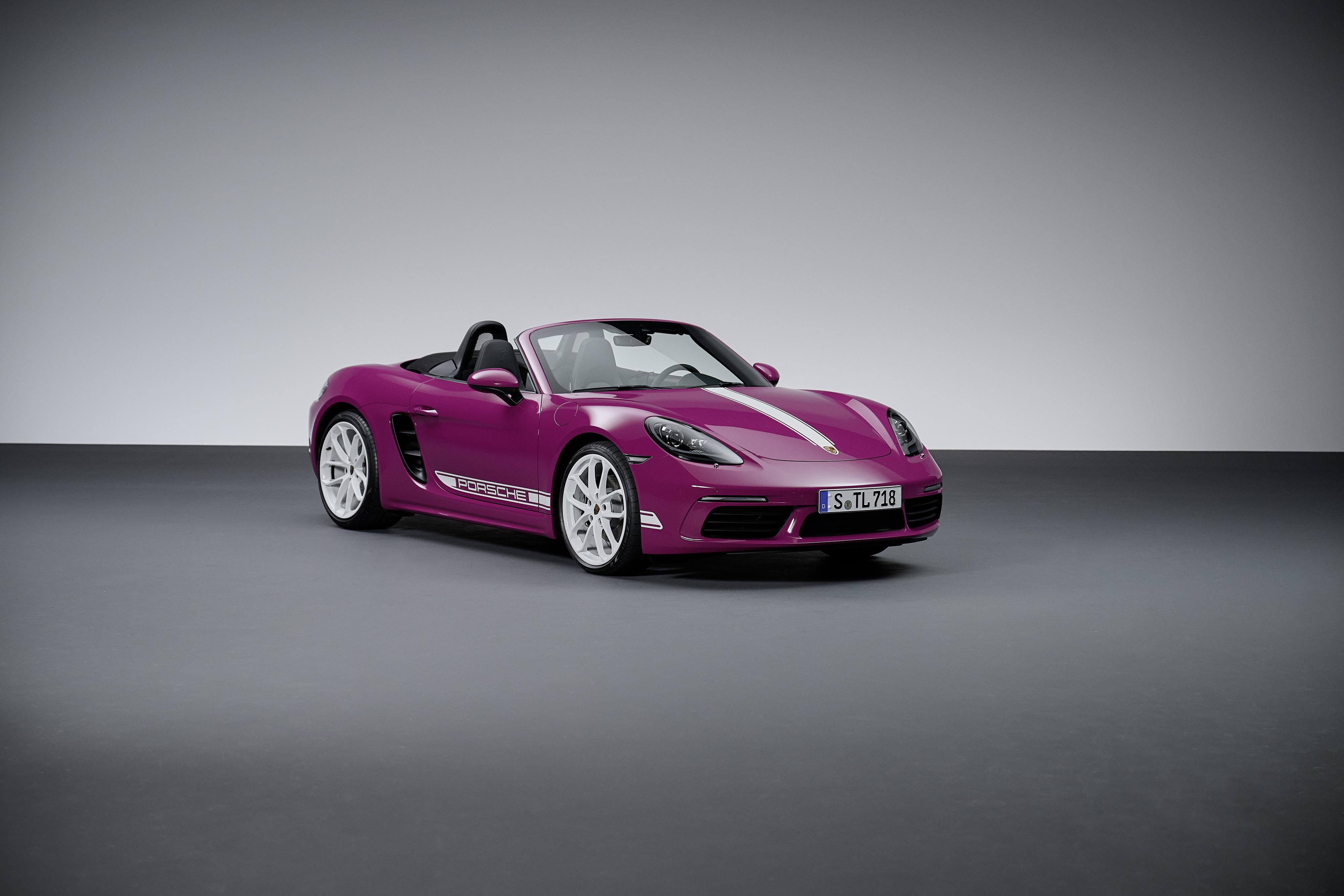 Extravert en exclusief: de nieuwe Porsche 718 Style Editions