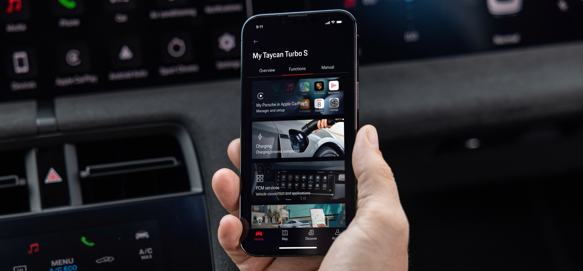 My Porsche App volledig vernieuwd